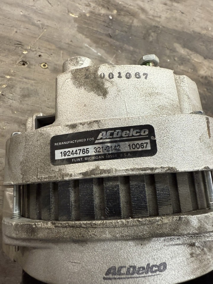 AC Delco Alternator 19244765 321-2142 10067 | eBay