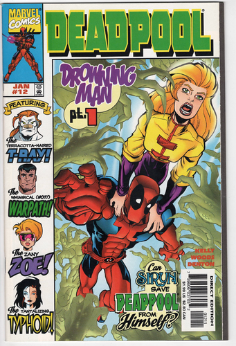 Deadpool #12 Marvel Comics (1997) Wade Wilson Ryan Reynolds X-Force ...