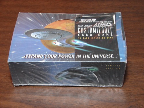 Star Trek: The Next Generation CCG - Limited Edition Sealed Booster Box ...