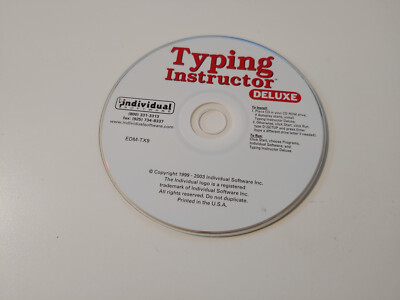 Typing Instructor Deluxe PC Software (#c5) | eBay