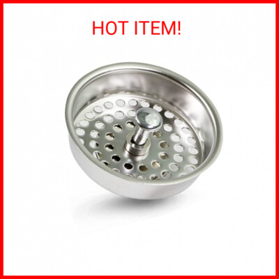 Highcraft 97353 Kitchen Sink Basket Strainer Replacement for Kohler ...