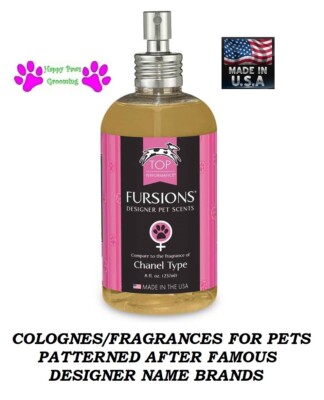 PET Grooming FAMOUS TYPE FURSIONS DESIGNER COLOGNE PERFUME Fragrance ...