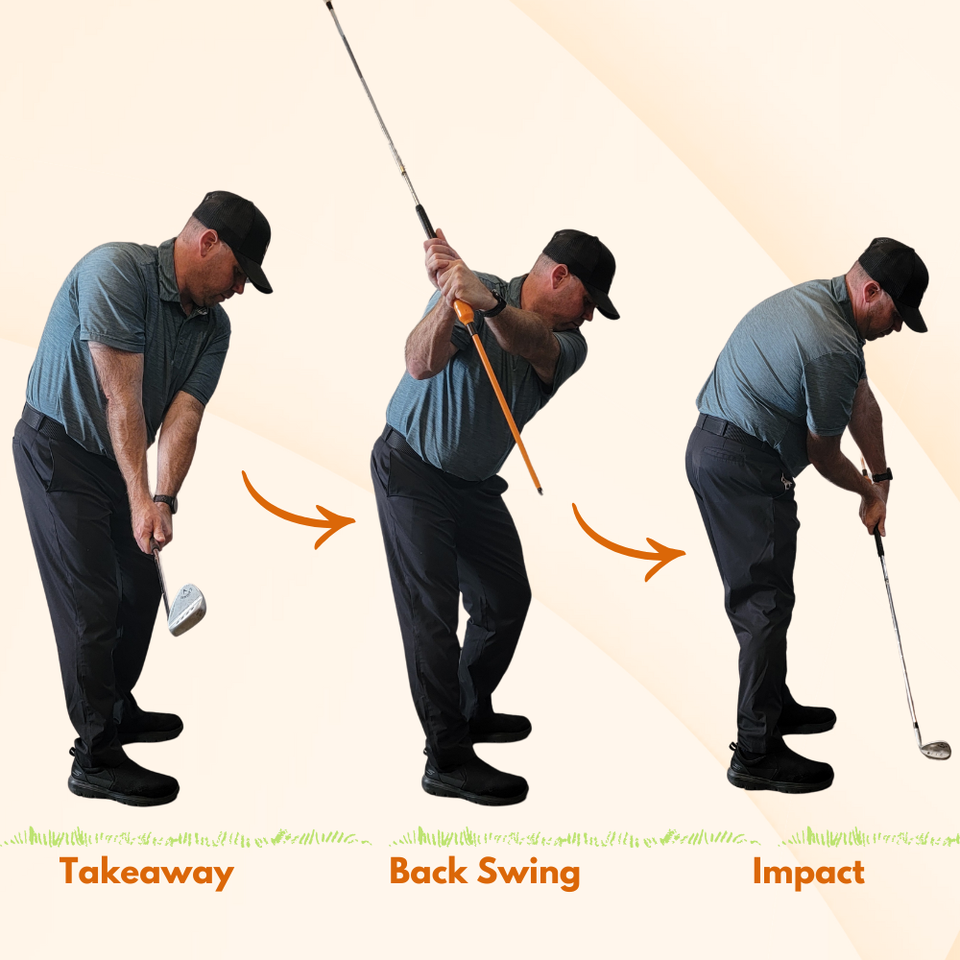Anti-Flip Stick® Golf Swing Training Aid | Large Grips Version | eBay
