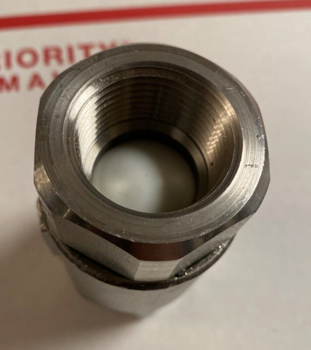 Apollo 125S Check Valve 1-1/4" Stainless Steel Ball Spring 400 CWP Cf8m ...