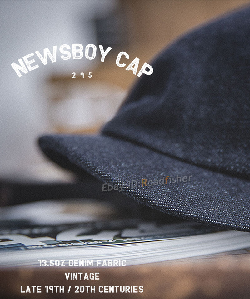 Men's Vintage Cotton Hat Denim Hat Outdoor Adjustable Hat Work Hat ...