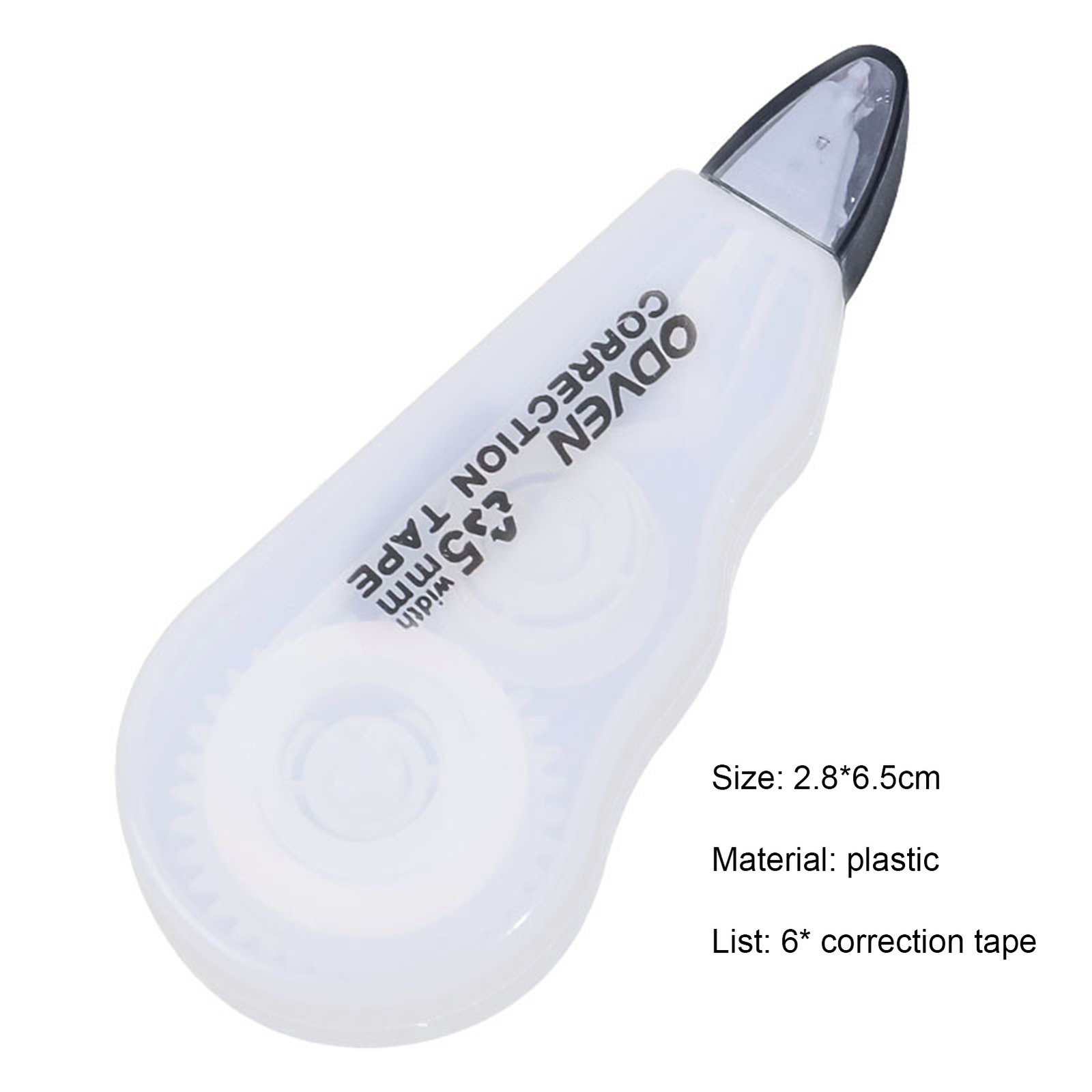 6pcs/set Glue Tape Detachable Easy to Store Translucent Design Glue ...