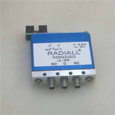 RADIALL R585423200 18GHz 28V SMA RF coaxial switch | eBay