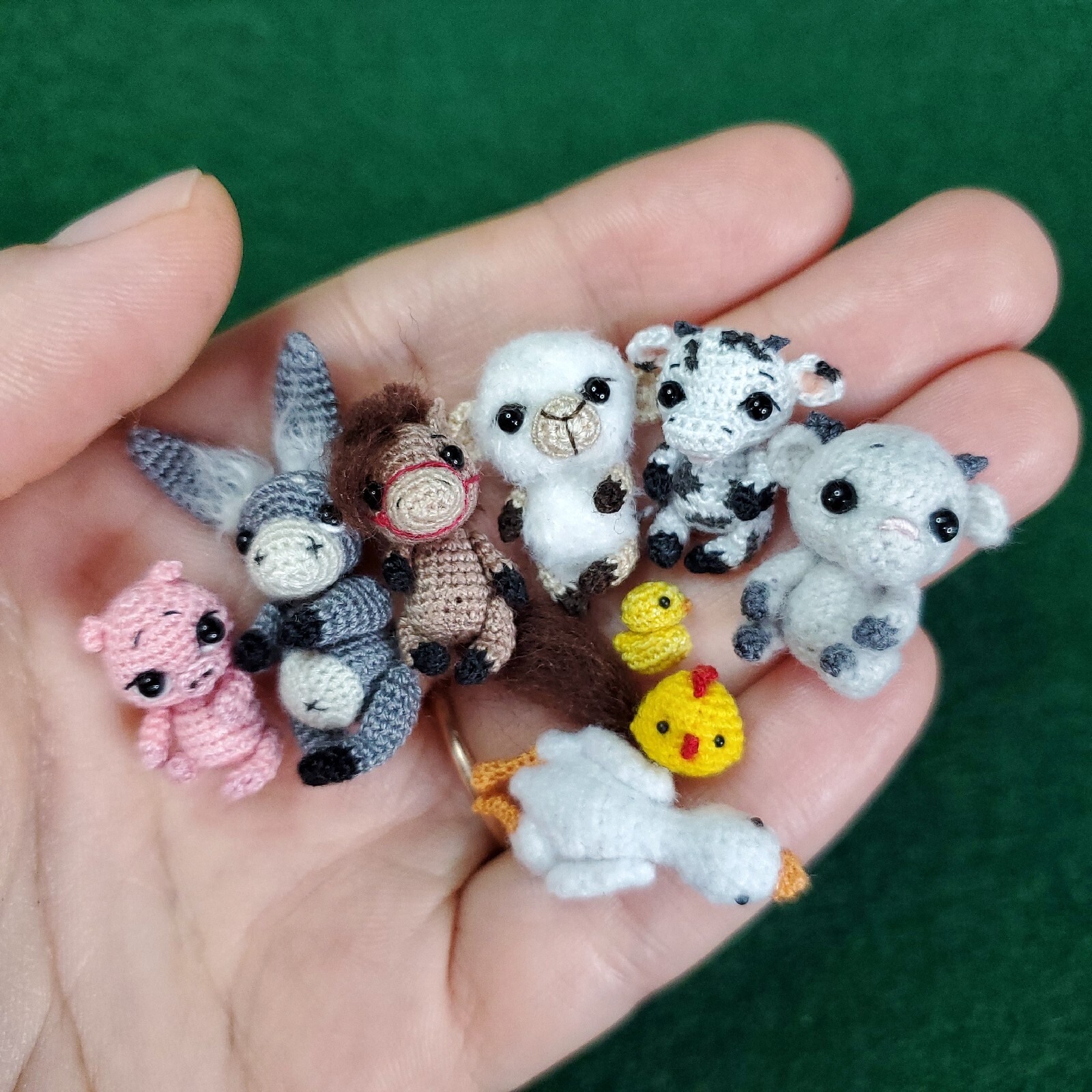 Custom Tiny micro Animal Figurine. Dollhouse miniature. Doll pet ...