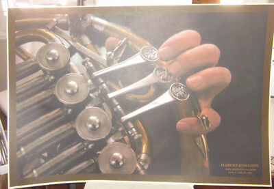 Harvey Edwards - rare 1982 lithograph poster by Joel Meisner Gallery | eBay