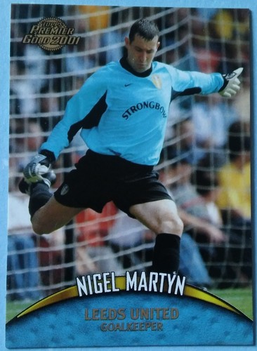 Merlin Premier Gold 2001 card Leeds x6 cards -Viduka, Martyn, Radebe ...