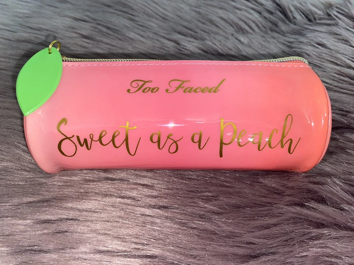 Too Faced Peach Makeup Bag | Saubhaya Makeup