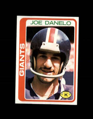 1978 Topps Football #472 Joe Danelo STARX 7 NM CS91195 | eBay