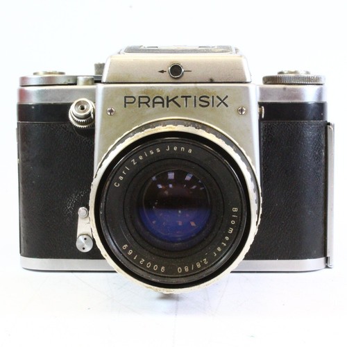 PRAKTISIX Medium Format Camera w/ Carl Zeiss Jena Biometar 80mm Lens ...