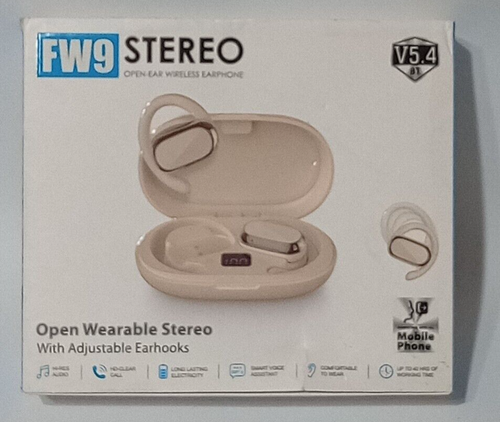 Open-ear Wearable Stereo Wireless Earphone With Adjustable Earhooks FW9 ...