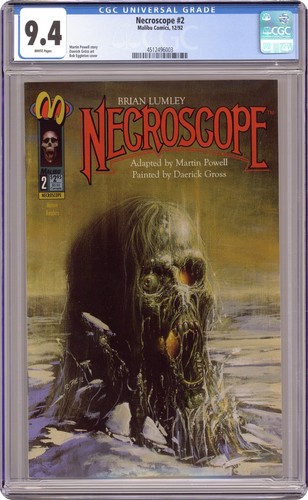 Necroscope #2 CGC 9.4 1992 4512496003 | eBay