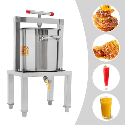 13.25L Honey Presser Stainless Beeswax Extractor Machine DIY Fruit ...