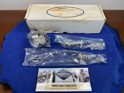 Vintage Emmrod 7 Coil Packer Travel Fishing Pole - w/ Shakespeare ...