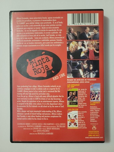 Tinta Roja DVD Pelicula en Espanol Red Ink 2000 Completa Español ...