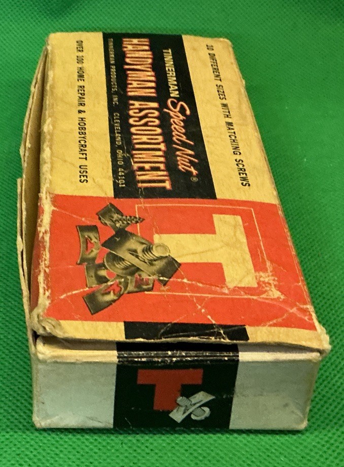 Vintage Tinnerman Speed Nut & Machine Screws Handyman Assortment Kit ...