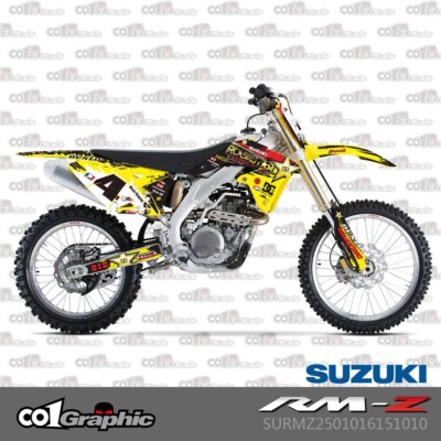 GRAPHICS DECALS STICKERS FULL KIT FOR SUZUKI RMZ RM-Z 250 2010-2018 | eBay