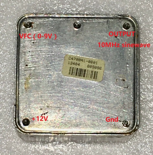 Trimble 49422 10mhz Sine Wave OCXO Crystal Oscillator 12v Easy Kit EFC ...