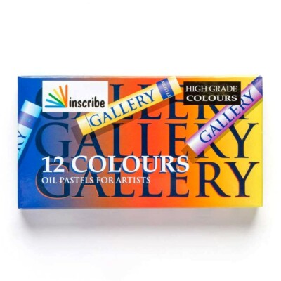 Inscribe Gallery Set of 12 Artists Coloured Colouring intense colour ...