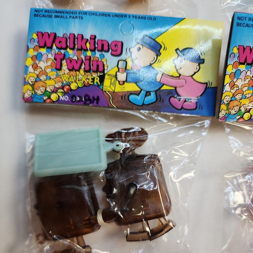 Vintage 4 Ramp Walker Twin Header Toy Old Vending Stock New Old Stock ...