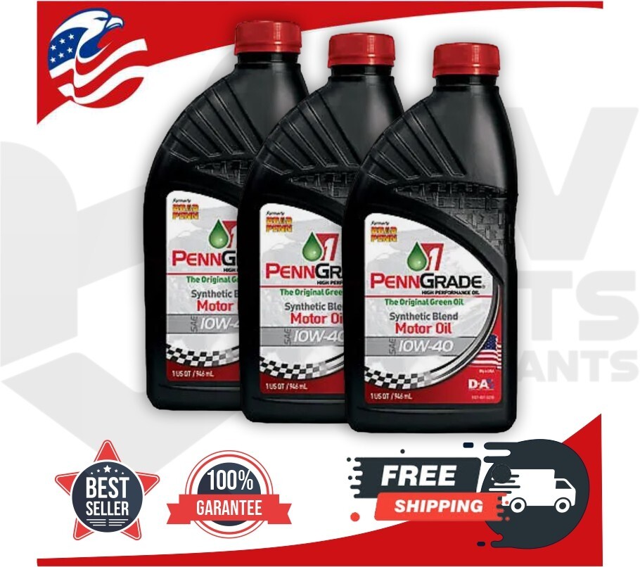 Brad Penn Grade 1 10W-40 Racing Oil | Semi-Synth | 12 Quarts | ZDDP ...