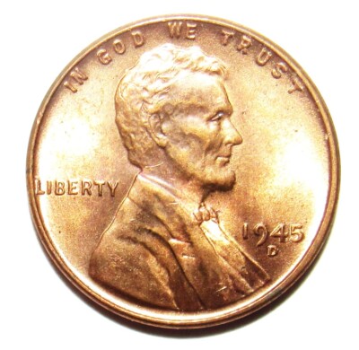 1945 D Lincoln Cent BU (L68) | eBay