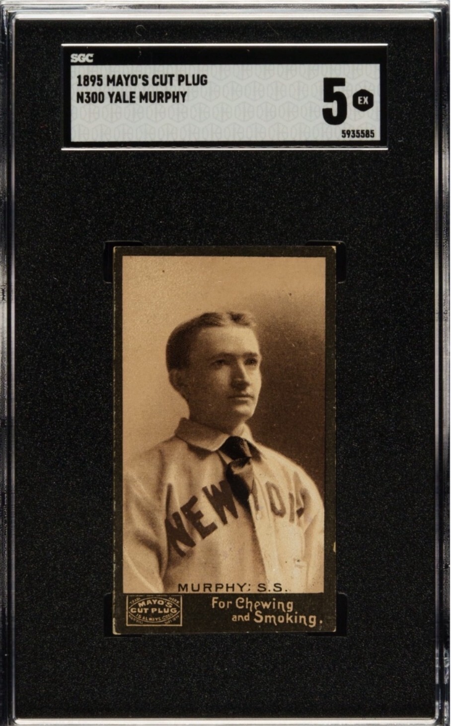 1895 Mayo's cut plug N300 Yale Murphy SGC 5 - Gorgeous | eBay