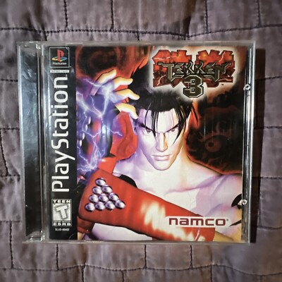 Sony Playstation 1 PS1 --Tekken 3 Black Disc --Complete tested CIB ...