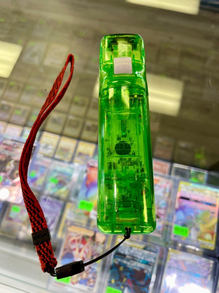 Nintendo Wii Gree Rock Candy Wiimote Remote Game Controller w/ Strap ...