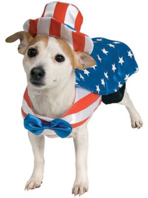 Uncle Sam Dog Costume - Rubie's | eBay