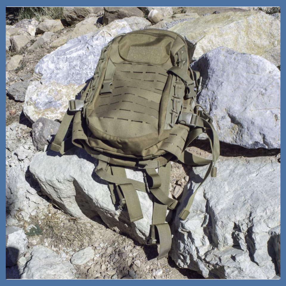 Water Resistant Backpack Camping Hiking Compartment Hydration Bladder ...