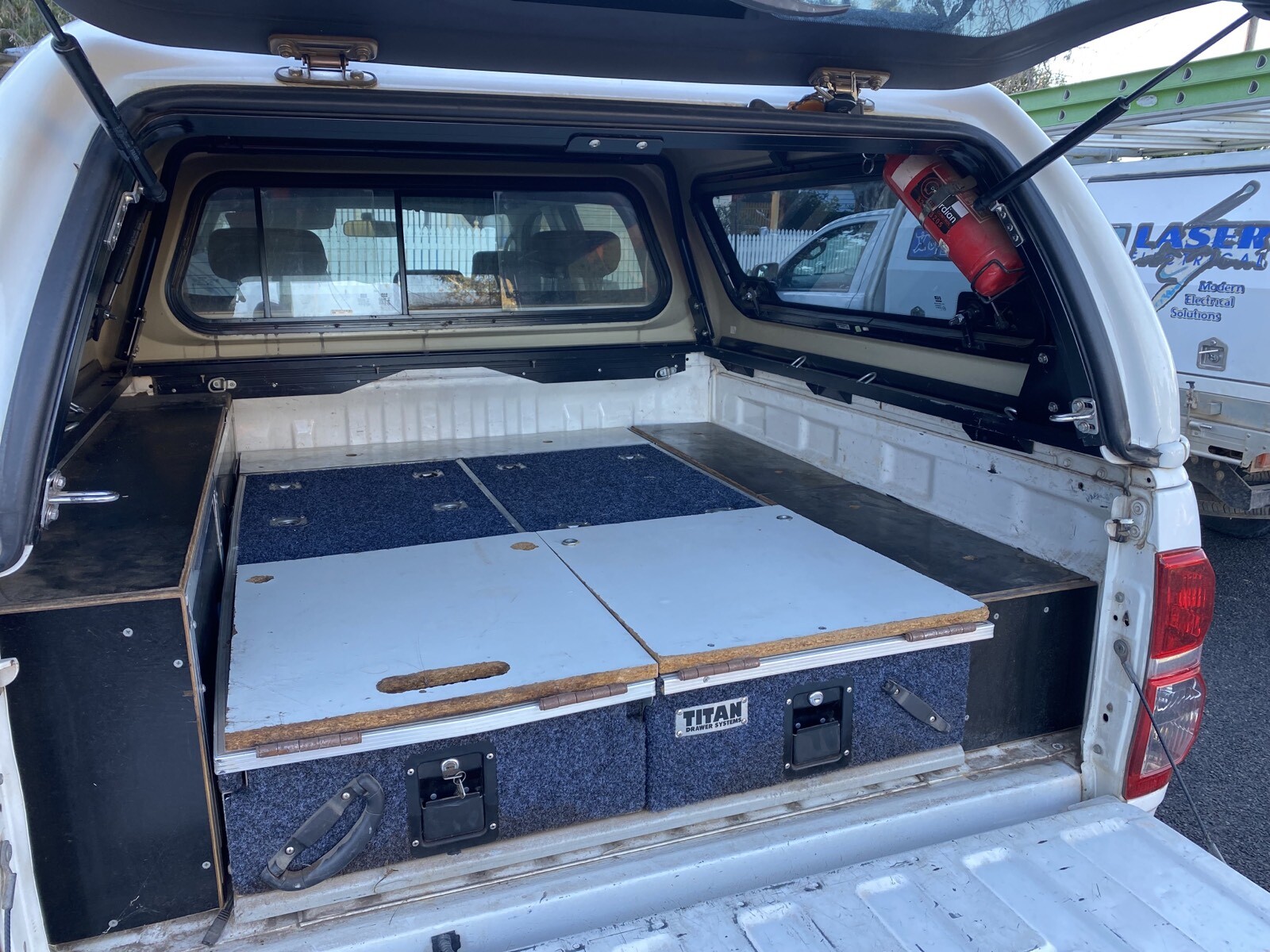 N70 Toyota Hilux Tub and Canopy with Draws | eBay Australia