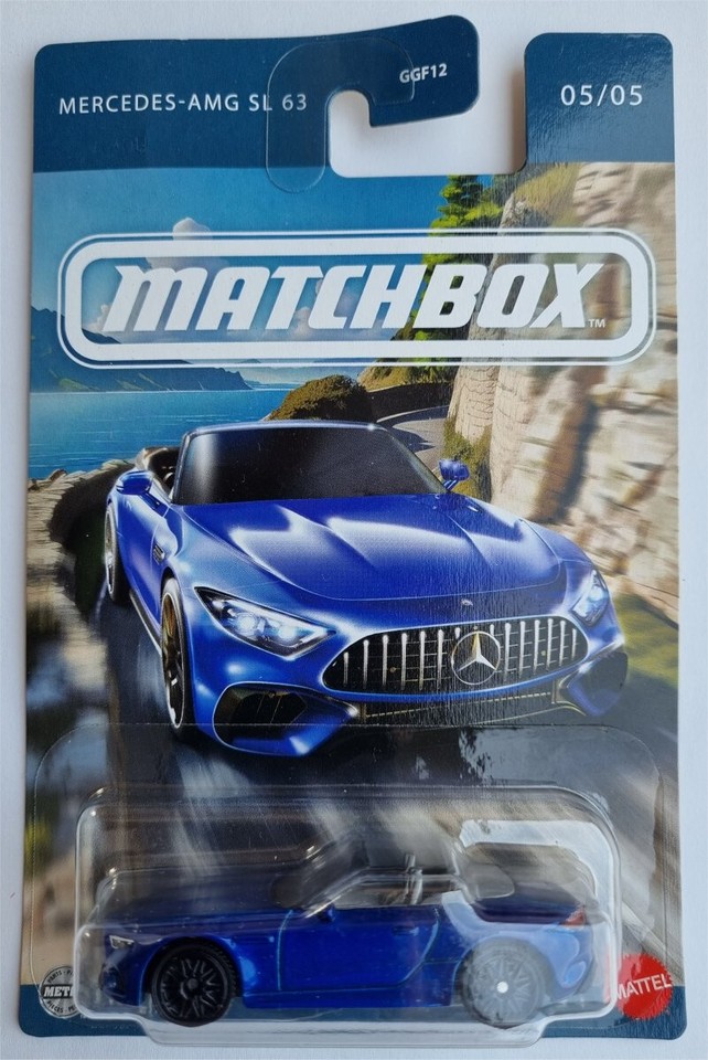 2025 Matchbox Mercedes AMG SL 63 in 1/64 # JCH33 MBX 05 / 05 Daimler ...