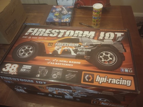 HPI Racing Firestorm 10T 1/10 Nitro 2WD RC Truck RTR with 2.4GHz Radio ...