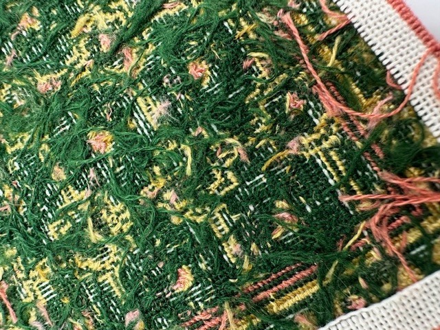 1:12 scale dollhouse miniature Artisan made cross stitch rug | eBay