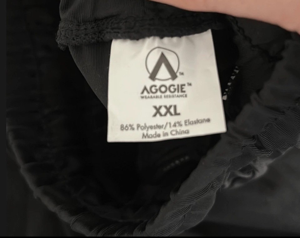 Agogie wearable resistance leggings size XXL 16-30 | eBay