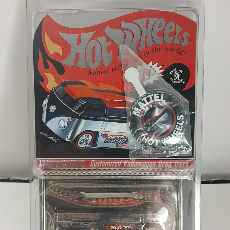 Hot Wheels RLC Club Exclusive Customized Volkswagen Drag Truck. Card ...