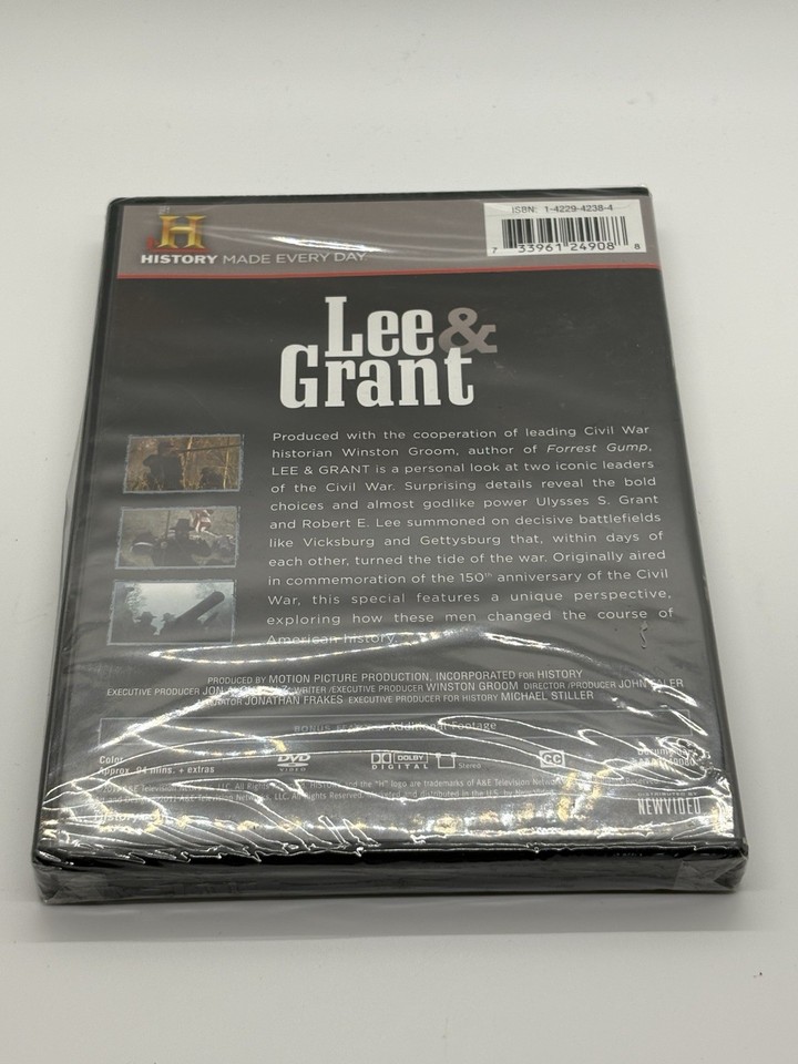 Lee & Grant (DVD) 2011 documentary, Civil War, SEALED NEW 733961249088 ...