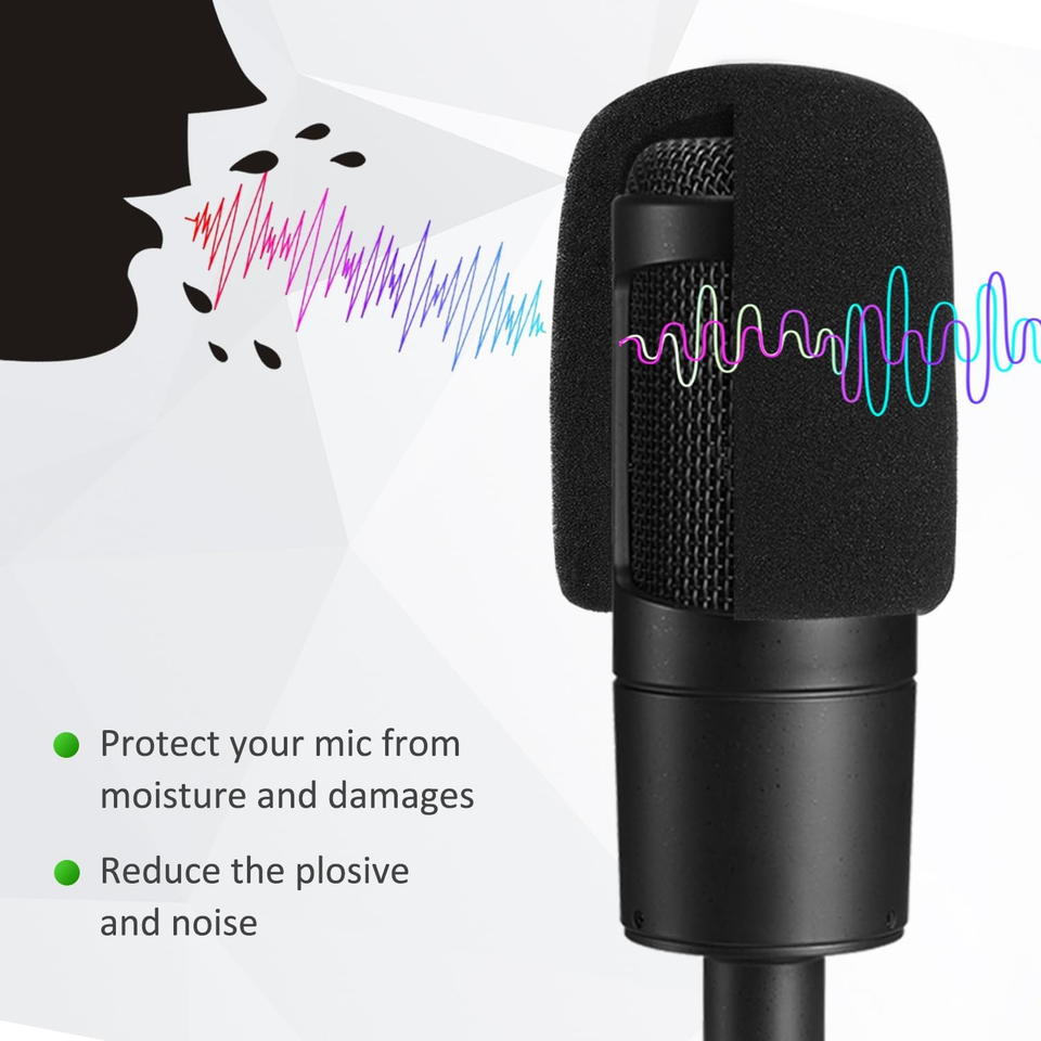 Upgraded AT2020 Desktop Mic Stand, Adjustable Table Microphone Stand ...