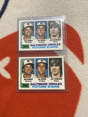 1982 TOPPS BASEBALL CAL RIPKEN JR #21 ROOKIE CARD LOT! VERY SHARP! | eBay