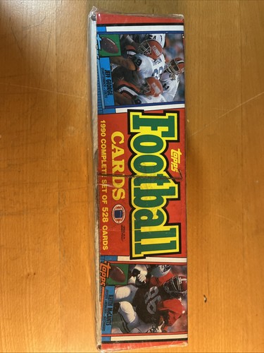 1990 Topps NFL Football Complete 528 Card Set Factory Sealed NOS F ...