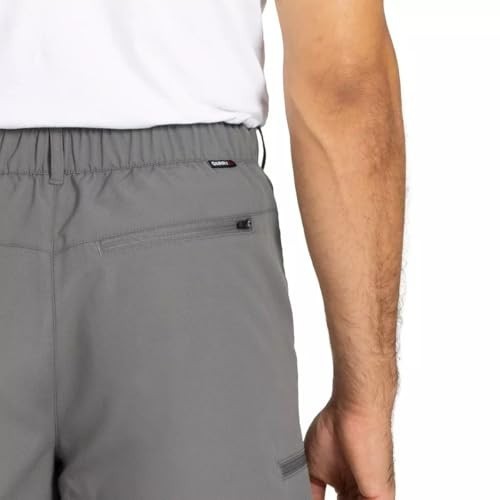 Gerry Men’s Elastic Waistband UPF 30+ Tech Shorts , SIZE 36 COLOR GRAY ...