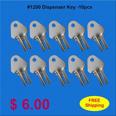 #1200 Paper Soap Dispenser Key 10 PCS | eBay