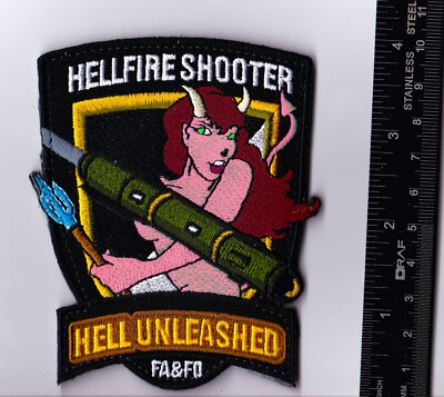 US Army Aviation Patch, AGM-114 HELLFIRE SHOOTER Patch (AH-64) | eBay