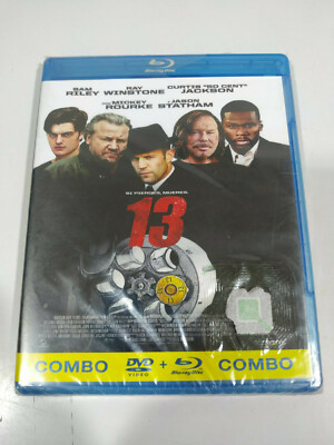 13 Jason Statham Mickey Rourke - Blu-Ray + DVD Español Inglés Nuevo | eBay