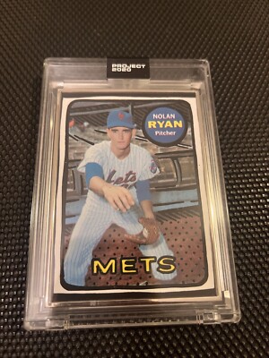 NOLAN RYAN TOPPS PROJECT 2020 #87 Joshua Vides Artist Proof AP /20 ...