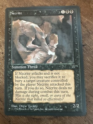 Magic the Gathering MTG Necrite (41c) 1994 Fallen Empires LP | eBay